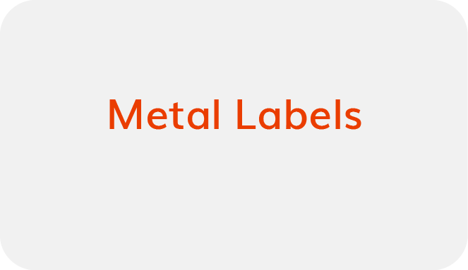 Metal Industrial Labels in Dubai, Abu Dhabi UAE the best price